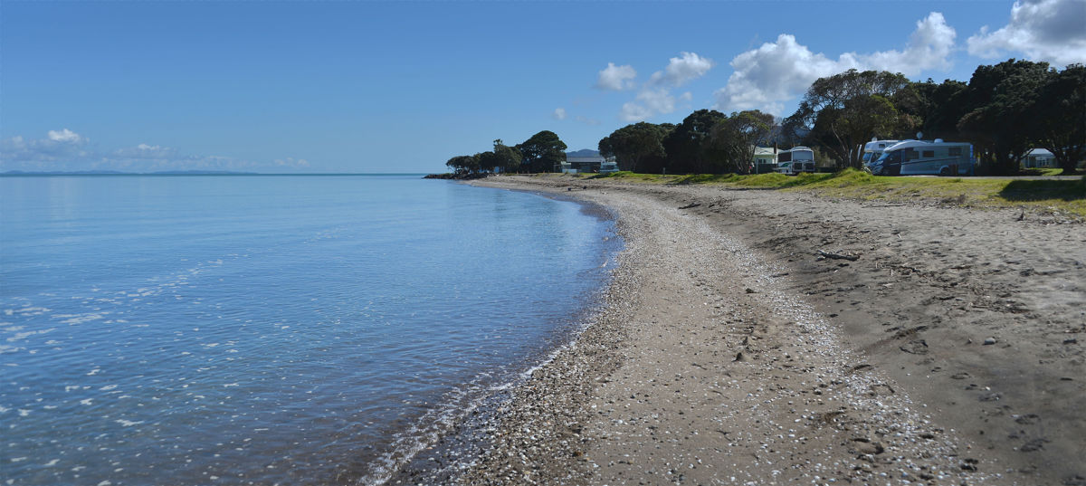 On the beach at Tapu | Bugger It, we are off – www.buggeritweareoff.com